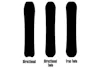 I macro shapes dello snowboard sono:﻿﻿